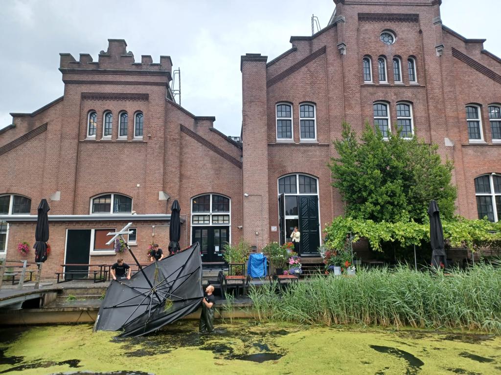 zomerstorm Poly liet sporen achter - GWL Terrein