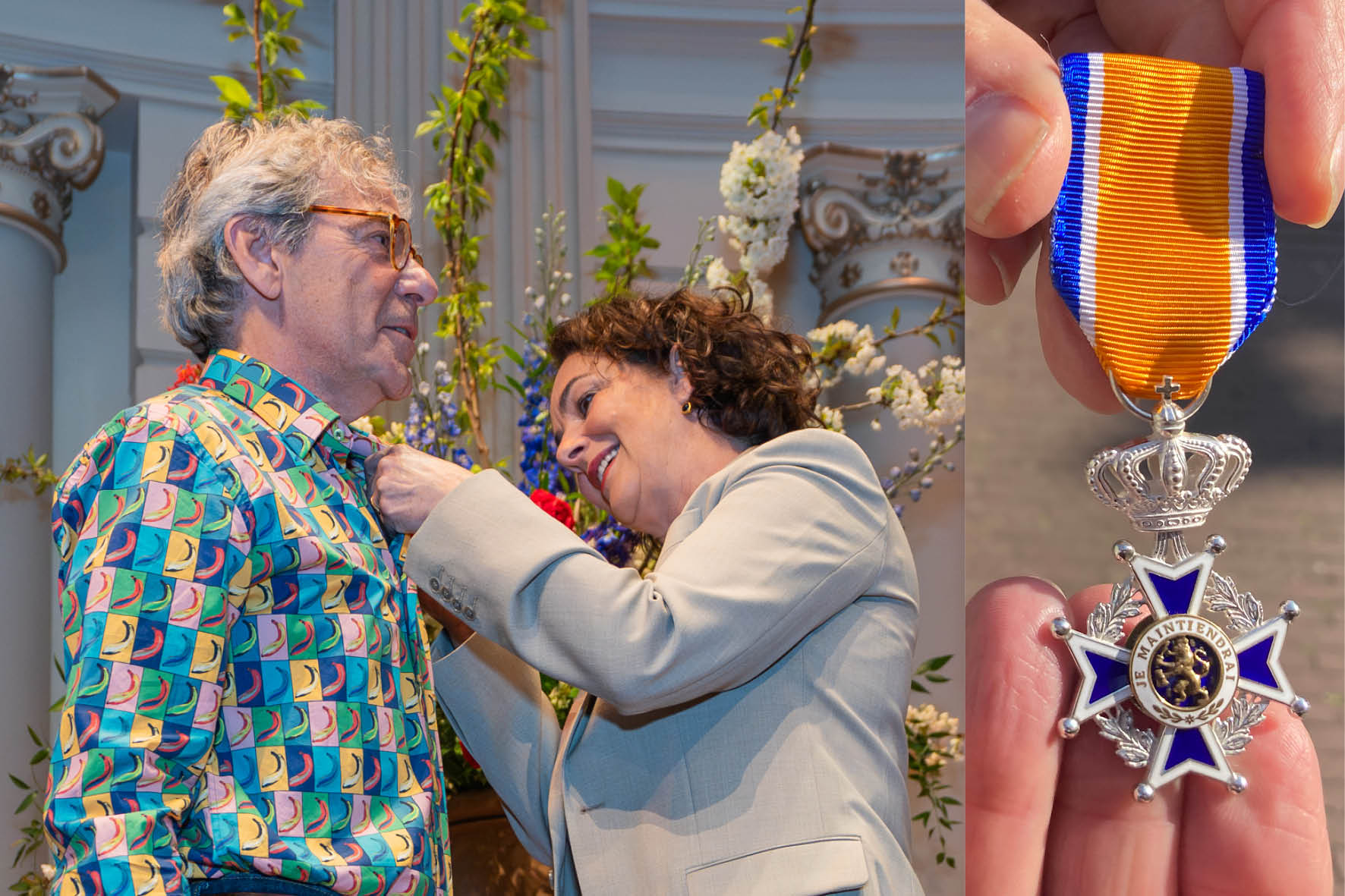 een diepe buiging en een lintje - GWL Terrein