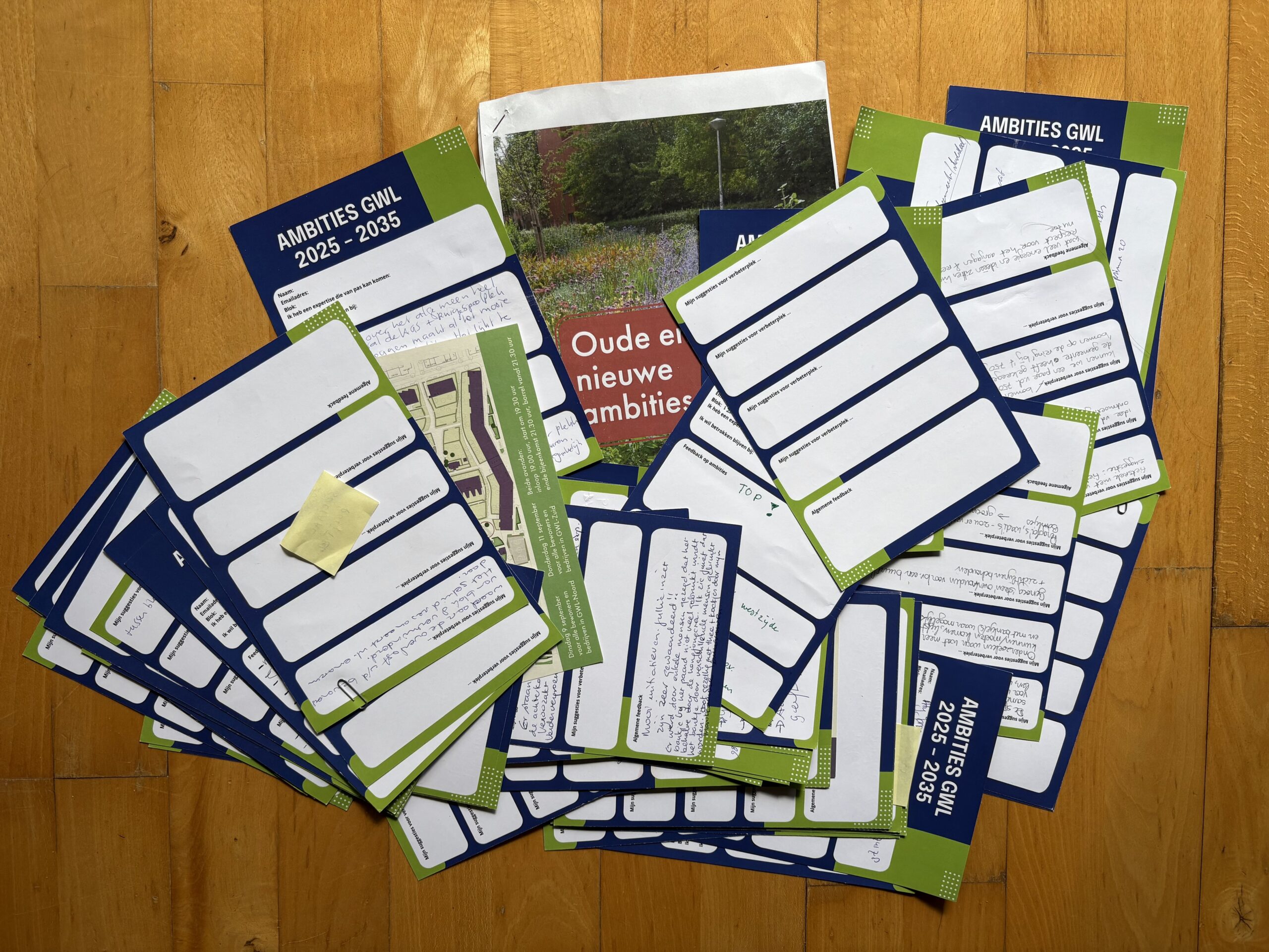 ideeënrijke bewonersavonden - GWL Terrein